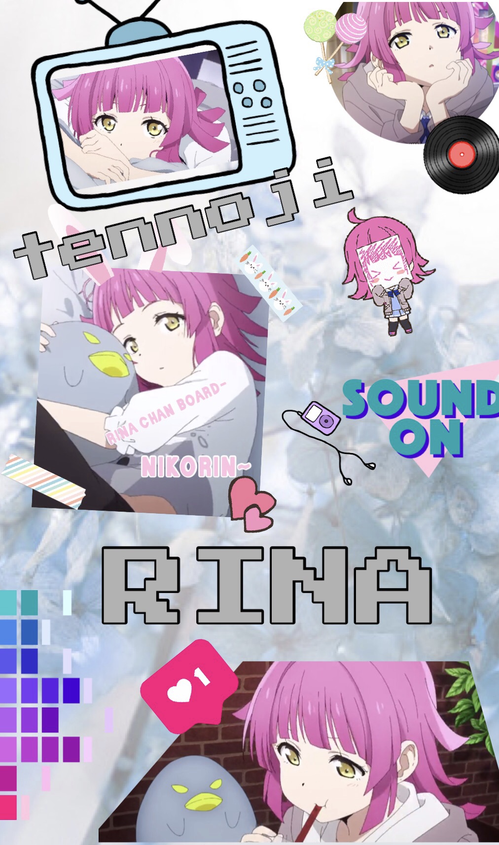 hi I made some rina wallpaper bye | Feed | Community | Idol Story ...