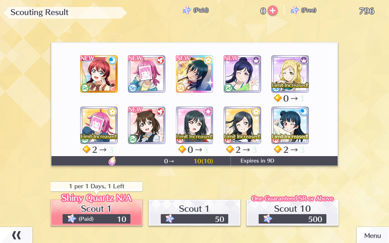 Yay! I got Devil Rocker Yoshiko. Her outfit and card art is so cool ...