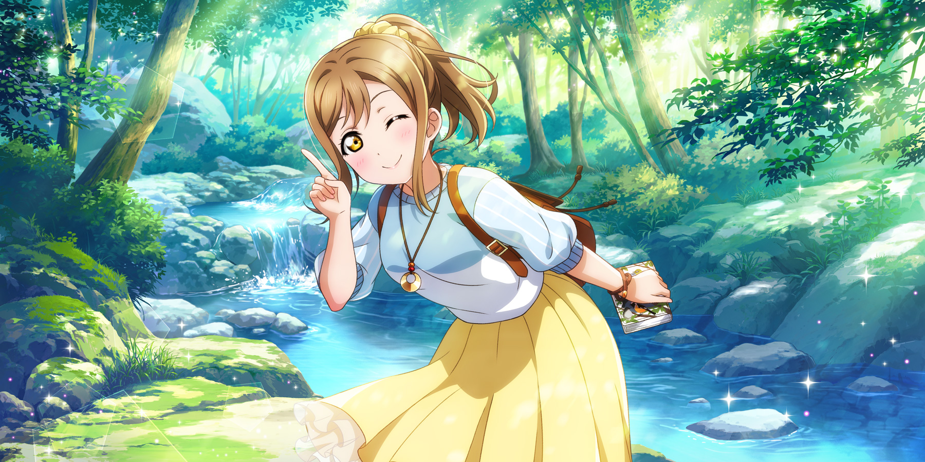 UR Hanamaru Kunikida 「Enjoy Your Birdwatching! / Forest Fairy」 | Cards ...