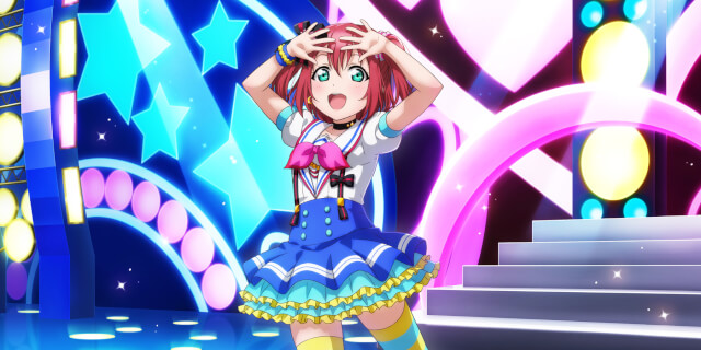 SR Ruby Kurosawa 「I Want Some! / 🎵 Aozora Jumping Heart」 | Cards list ...