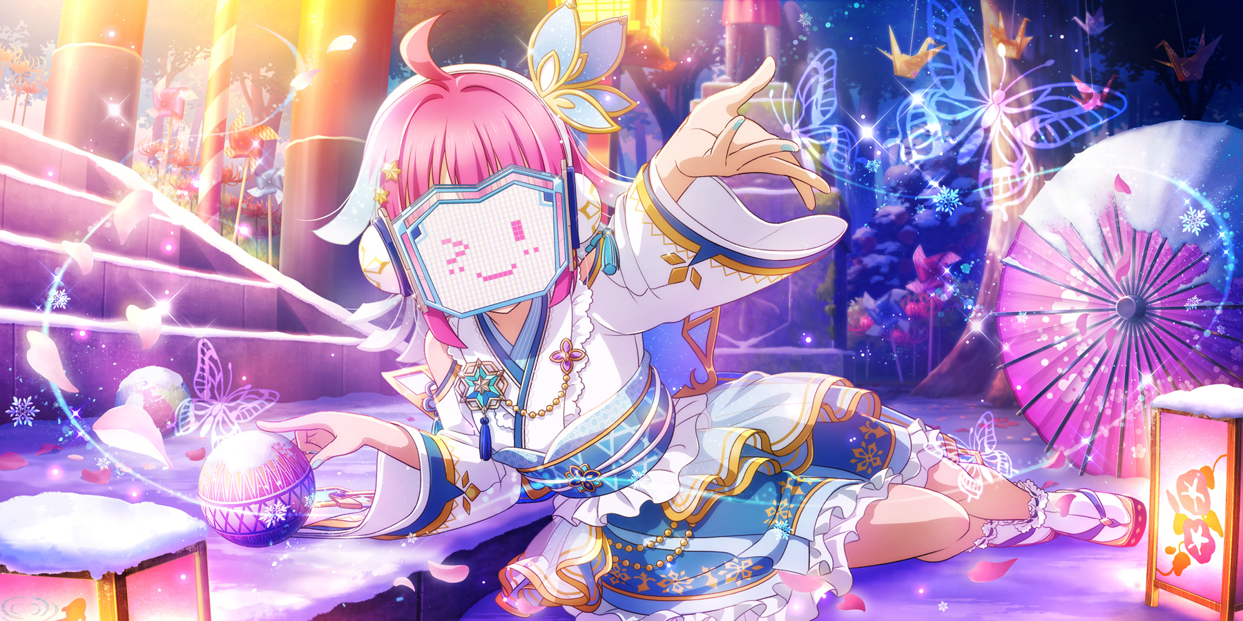 UR Tennoji Rina 「Rina-chan Board Says, "Mehehe." / Mononoke Girl ...