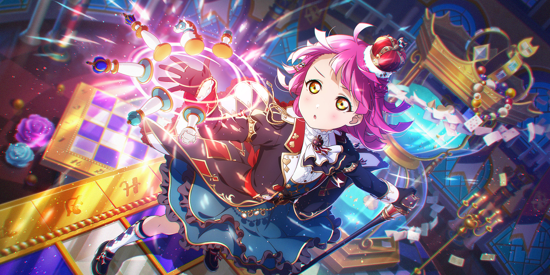 UR Tennoji Rina 「Like This? / Checkmate」 | Cards list | All Stars ...