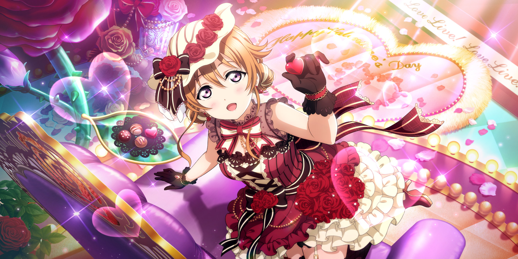UR Kanata Konoe 「I Made Rose-Shaped Chocolate! / Sweet Rose」 | Cards ...