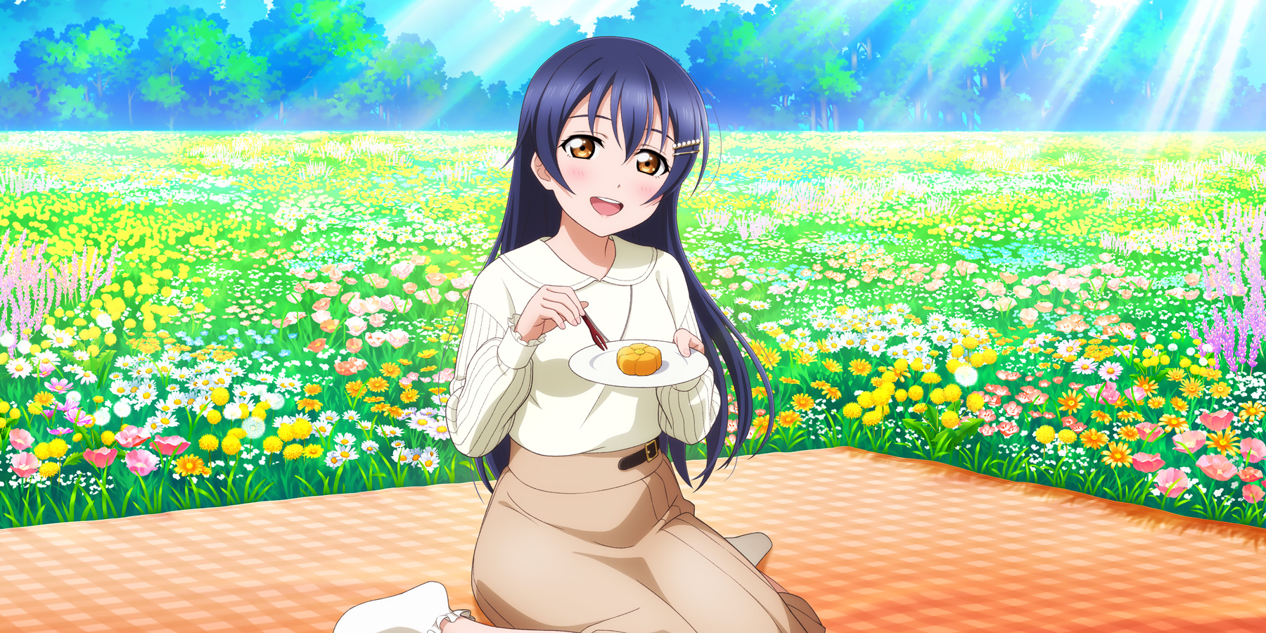 SR Umi Sonoda 「Now, dig in. / 🎵 HEART to HEART!」 | Cards list | All ...