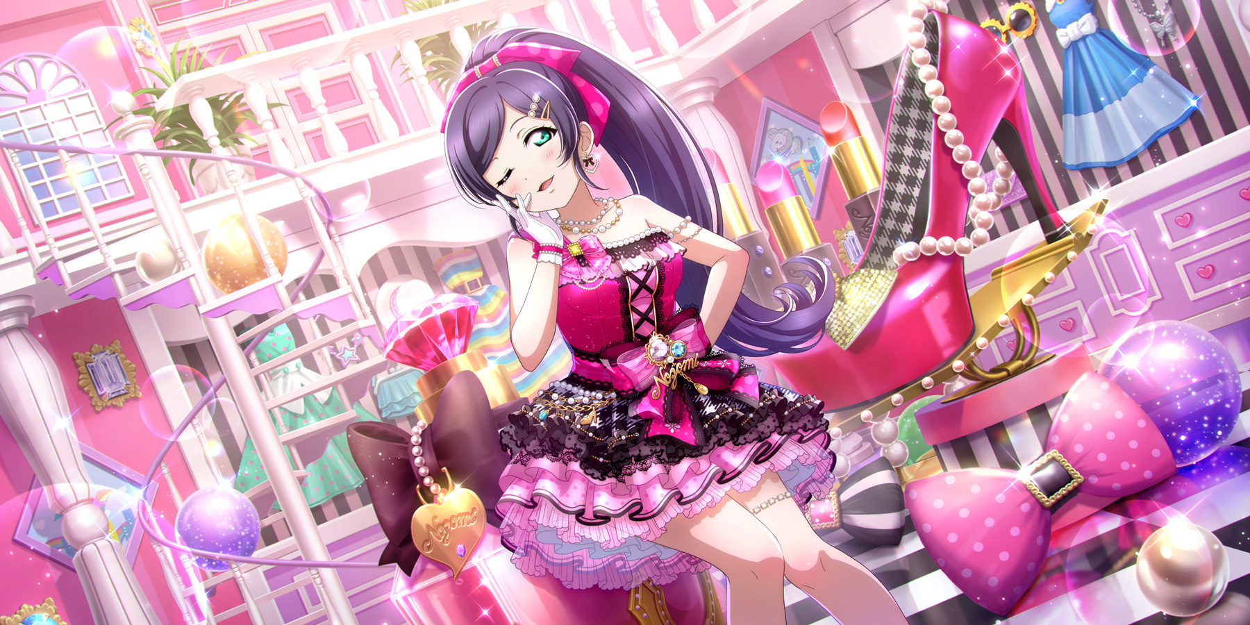 UR Nozomi Tojo 「Hey, Can I Try This On Now? / Passion Pink Girl ...