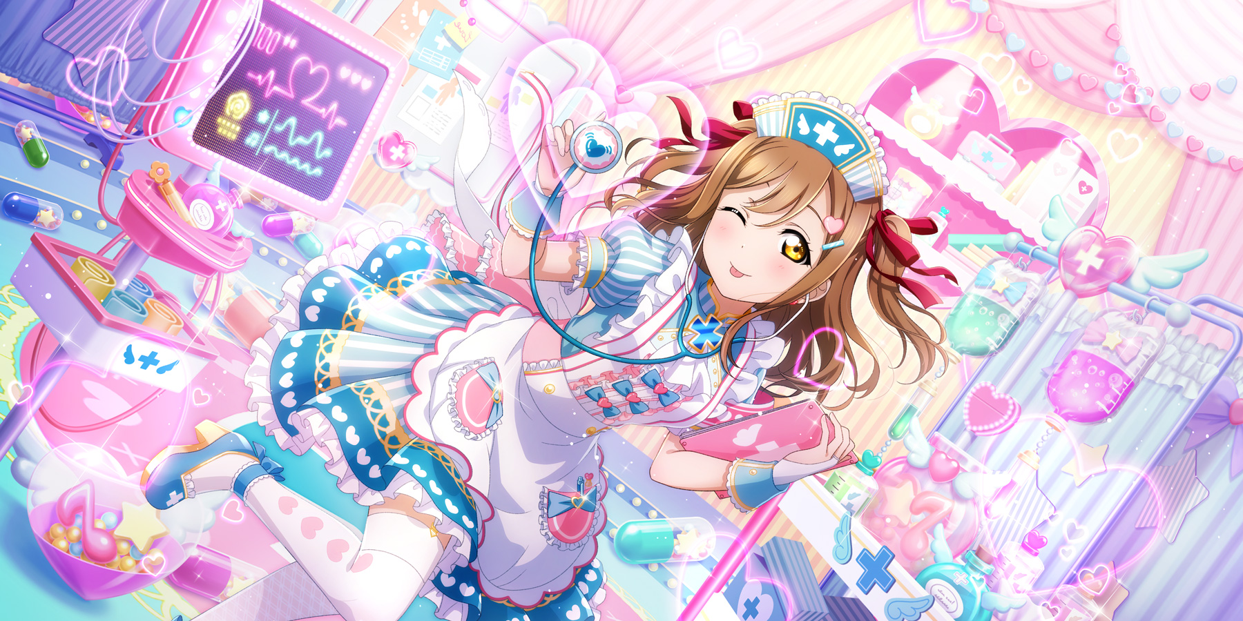 UR Hanamaru Kunikida 「Let's Throw Them Together, Zura! / Pure Nurse ...