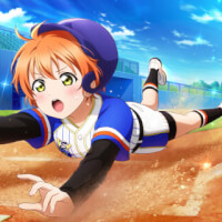 UR Hoshizora Rin 「Sliding Headfirst! / Baseball Festival」 - Idolized ...