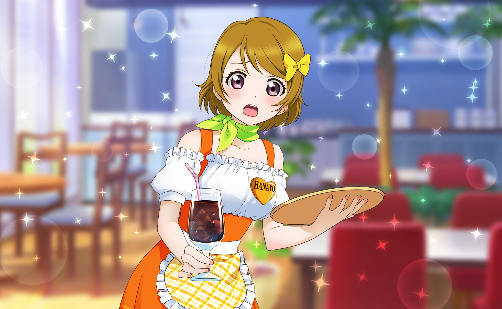 SR Hanayo Koizumi Pure 「Your Order is Ready!」 | Cards list | SIF2 ...