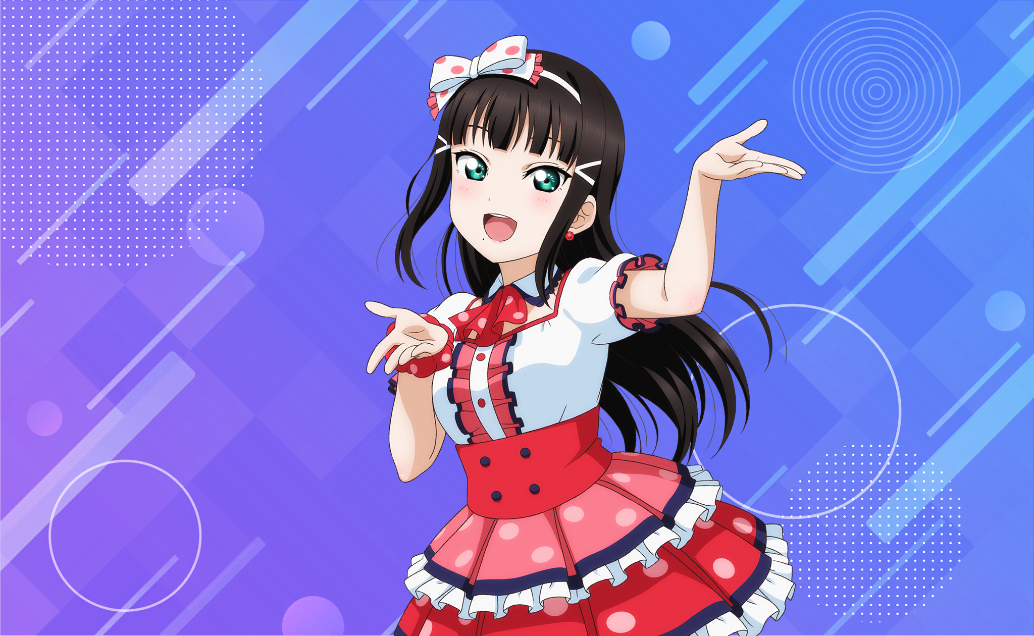 R Dia Kurosawa Cool 「Meetup at the Sluice Gate」 | Cards list | SIF2 ...