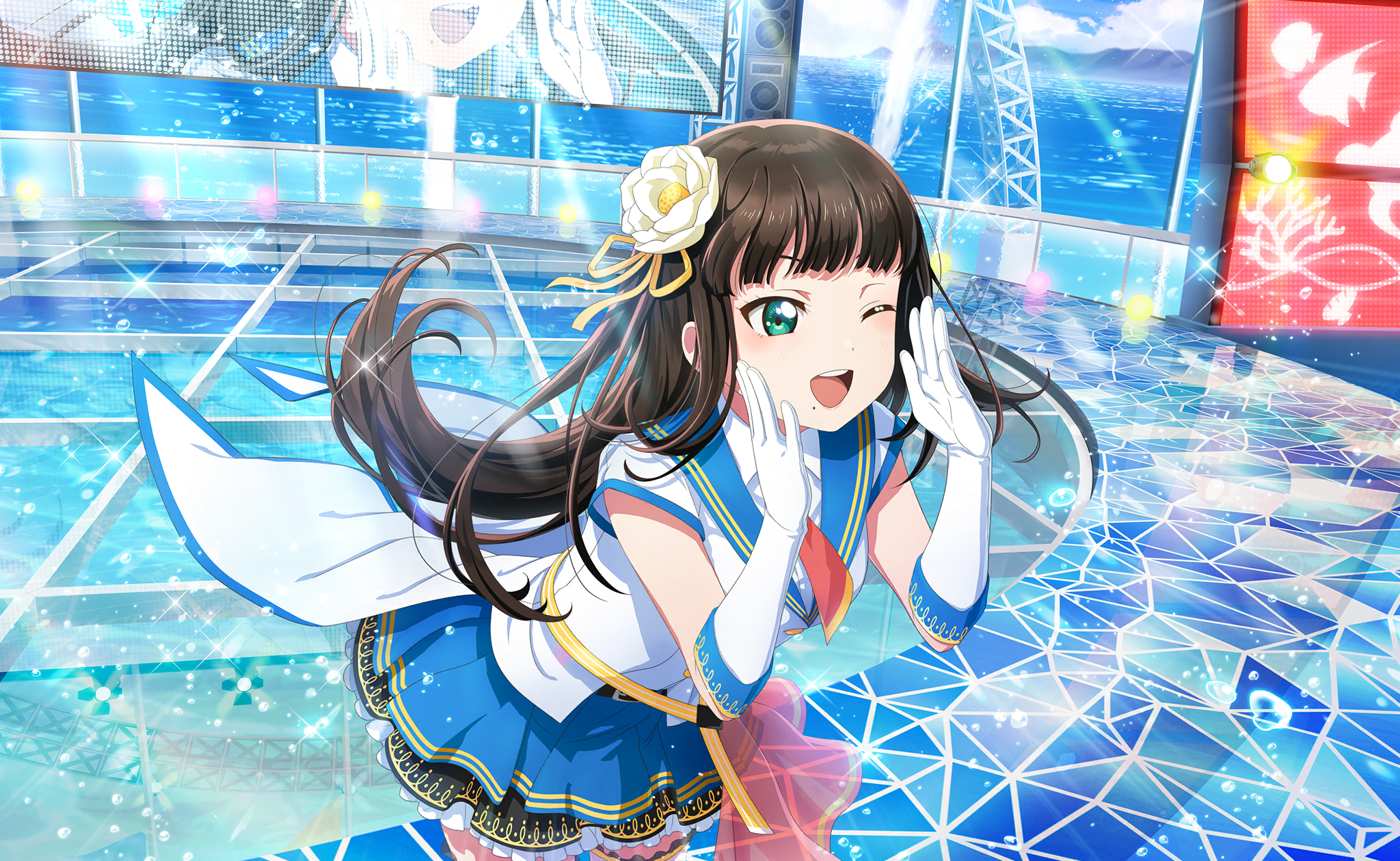 UR Dia Kurosawa Smile 「Sister's Routine」 | Cards list | SIF2 MIRACLE ...