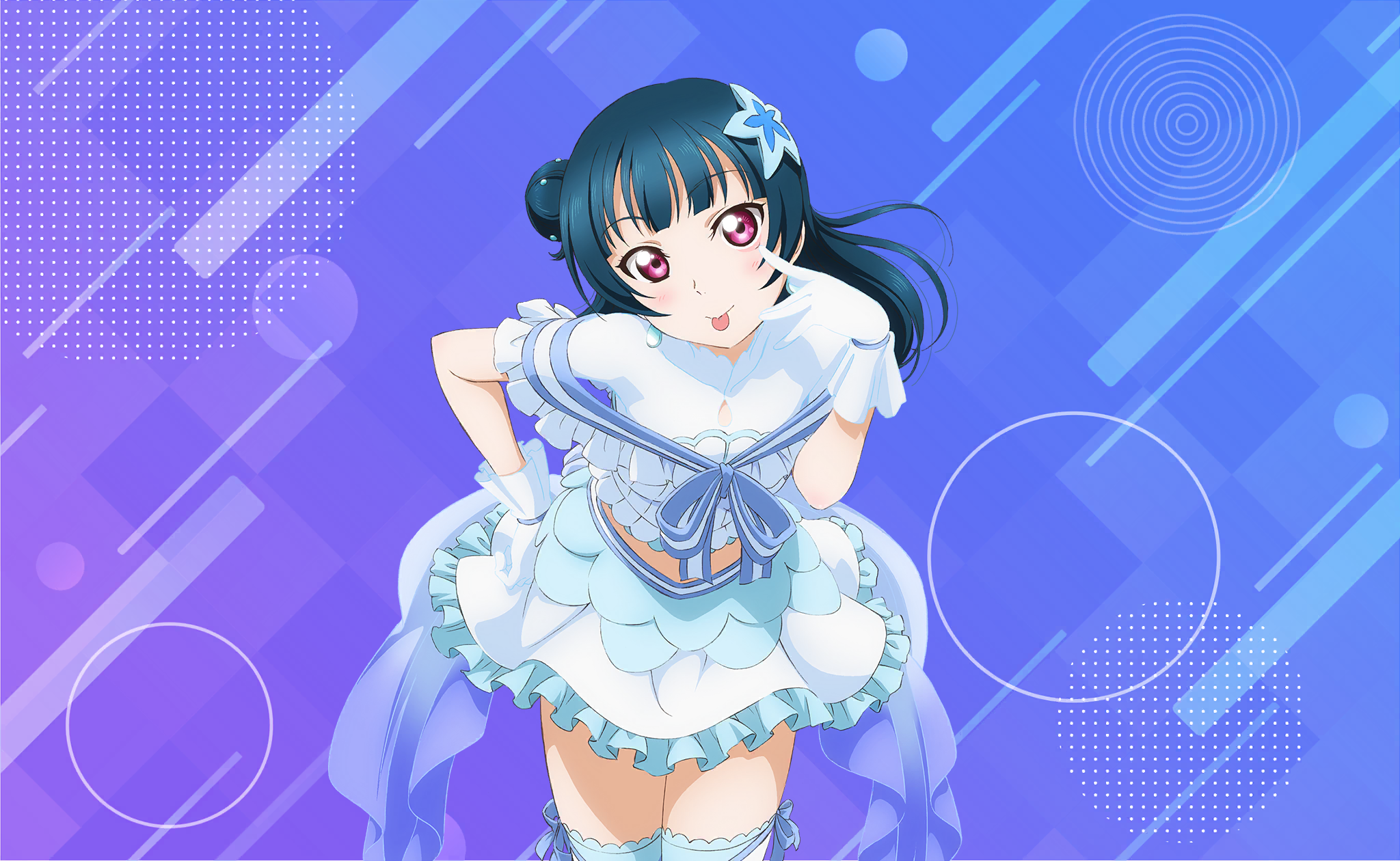 R Tsushima Yoshiko Cool 「Wicked Demon」 | Cards list | SIF2 MIRACLE LIVE ...