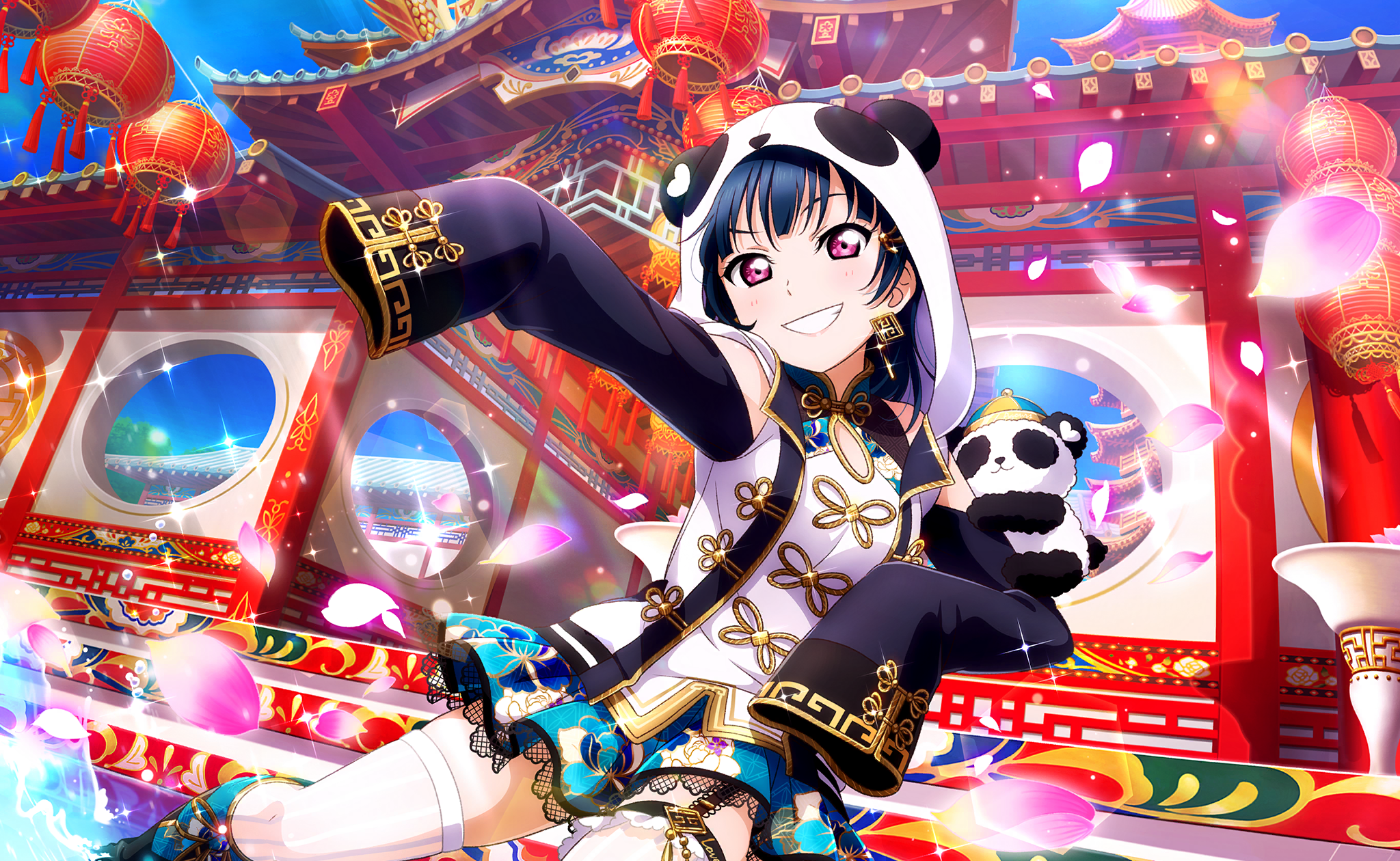 UR Yoshiko Tsushima Cool 「Descent into Hellfire」 | Cards list | SIF2 ...