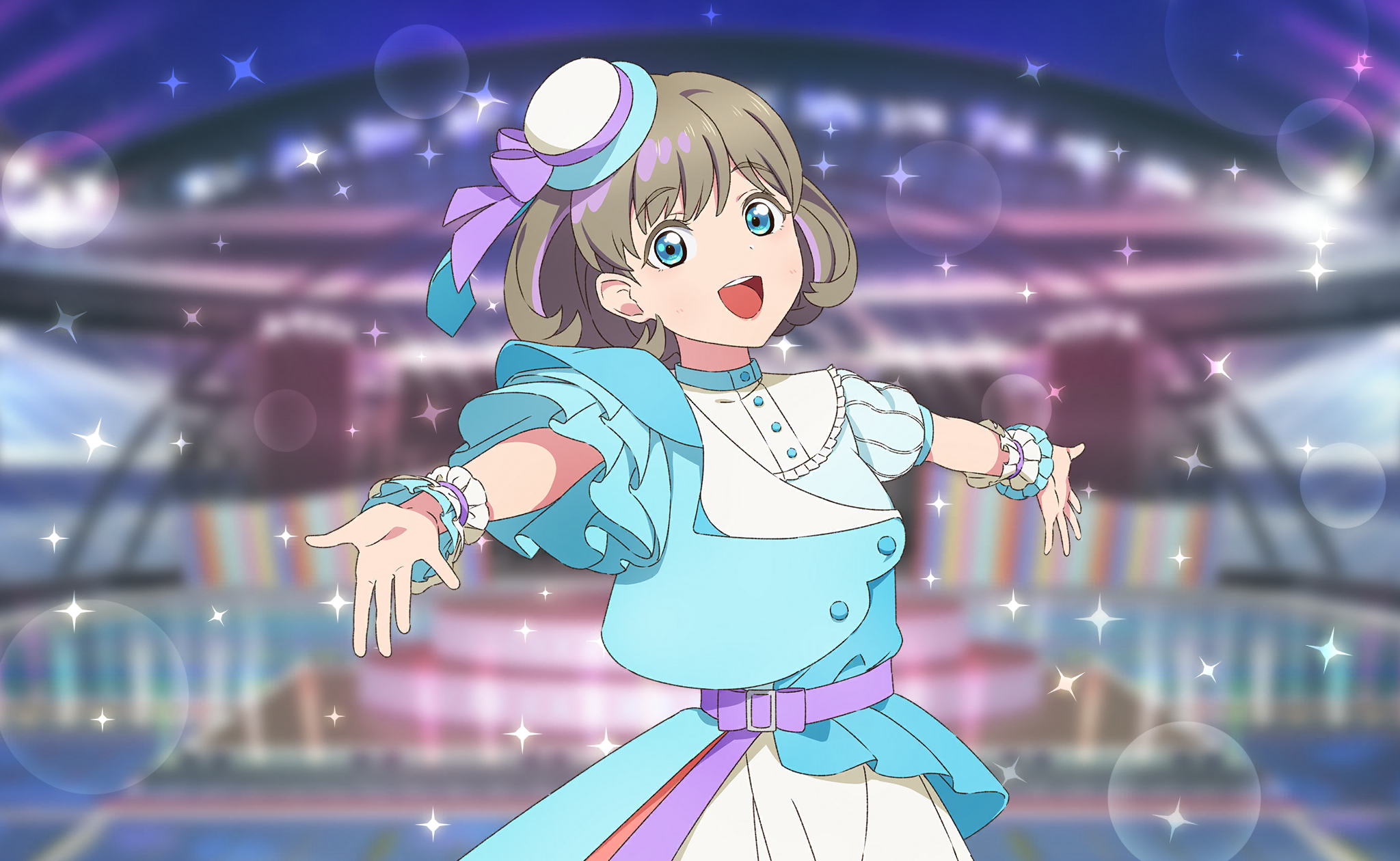 SR Keke Tang Smile 「I'll Do My Very Best!」 | Cards list | SIF2 MIRACLE ...