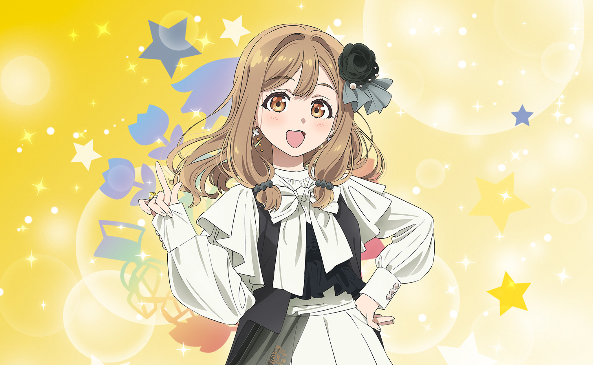 SR Hanamaru Smile 「Food Stall Peddler」 | Cards list | SIF2 MIRACLE LIVE ...
