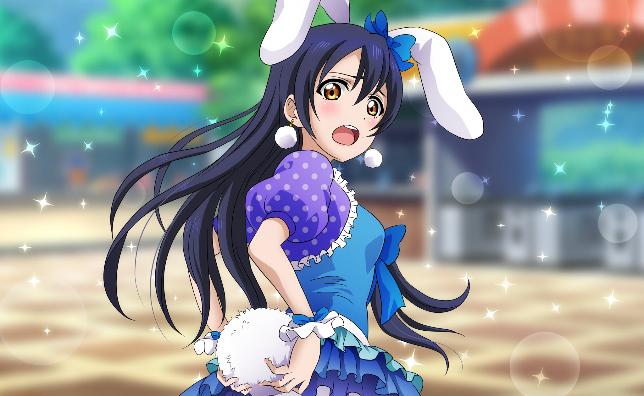SR Umi Sonoda Cool 「Lucky White Rabbit」 | Cards list | SIF2 MIRACLE ...