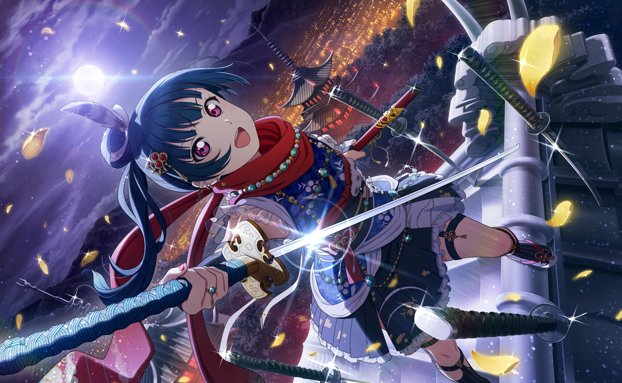 UR Yoshiko Tsushima Pure 「Overexcited Exorcism」 | Cards list | SIF2 ...