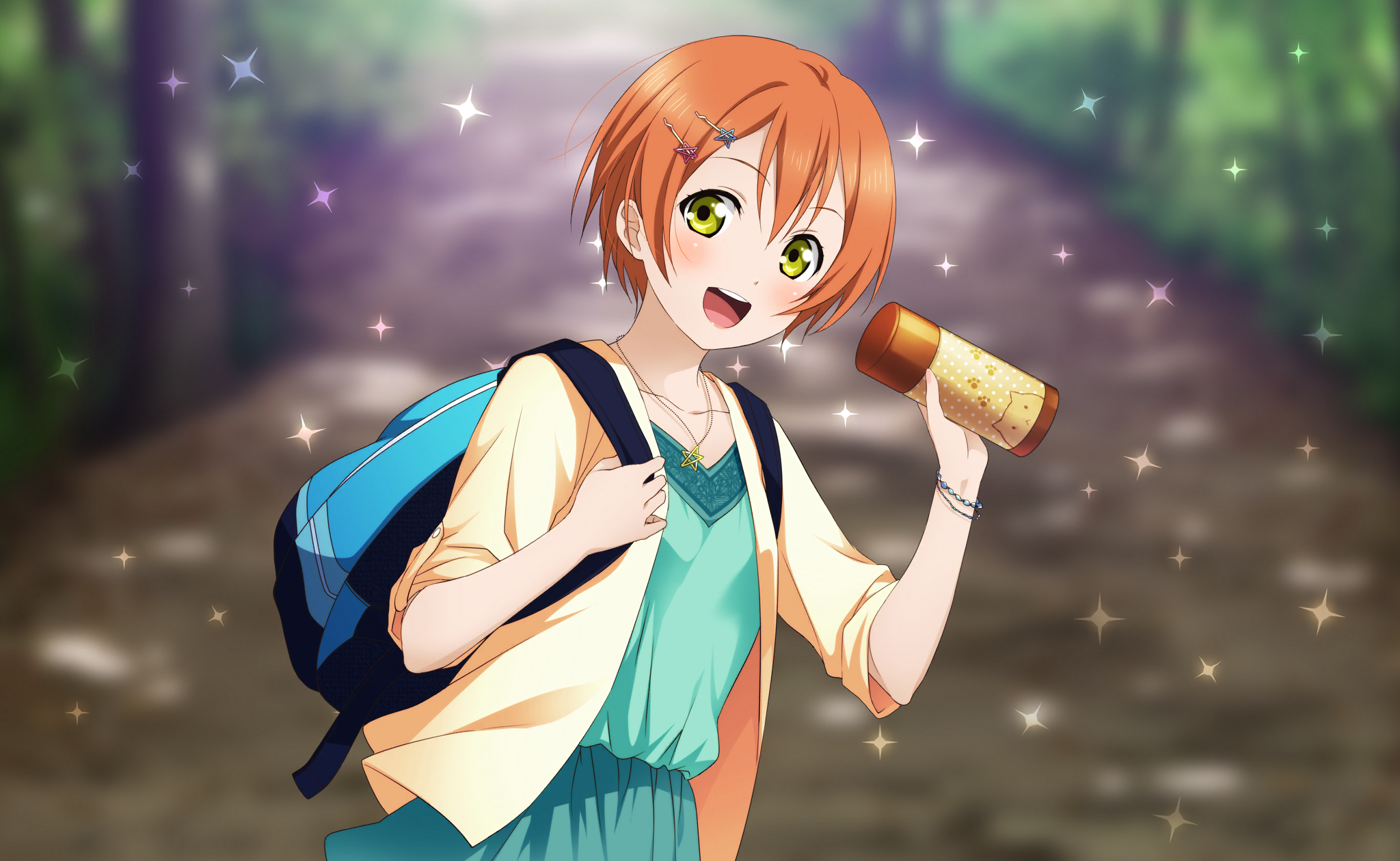SR Rin Hoshizora Pure 「Check Out Rin!」 | Cards list | SIF2 MIRACLE LIVE ...