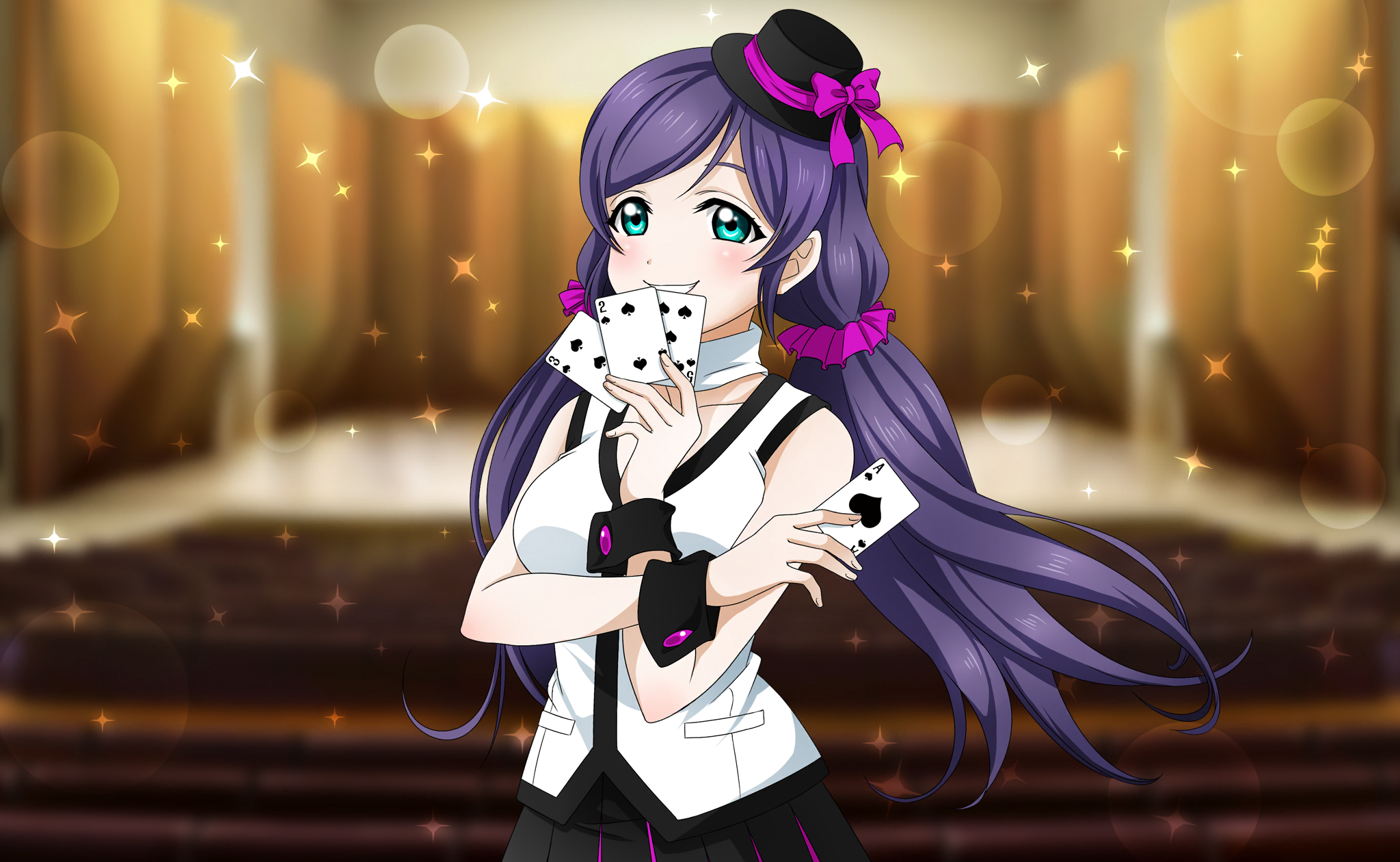 SR Tojo Nozomi Pure 「Cards of Destiny」 | Cards list | SIF2 MIRACLE LIVE ...