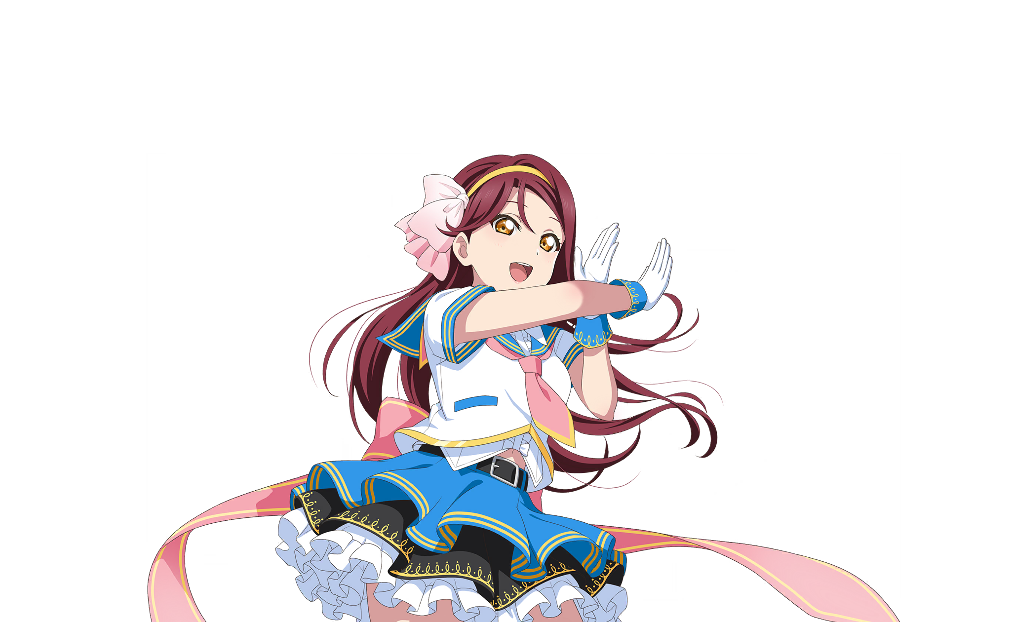 UR Riko Sakurauchi Cool 「Trio's Melody」 | Cards list | SIF2 MIRACLE ...