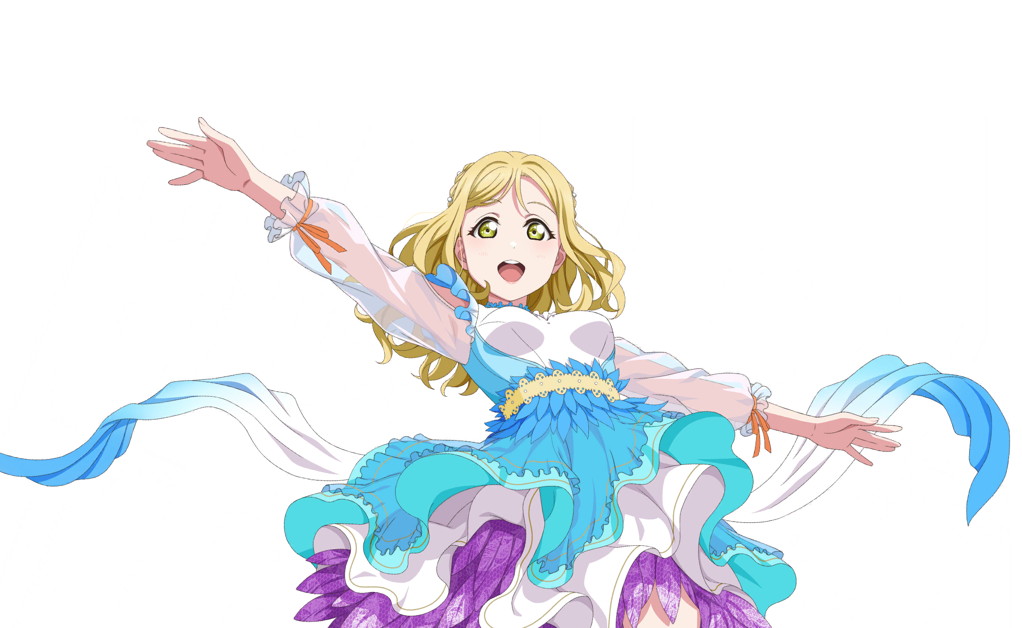 UR Mari Ohara Smile 「Hydrangea After Rain」 | Cards list | SIF2 MIRACLE ...