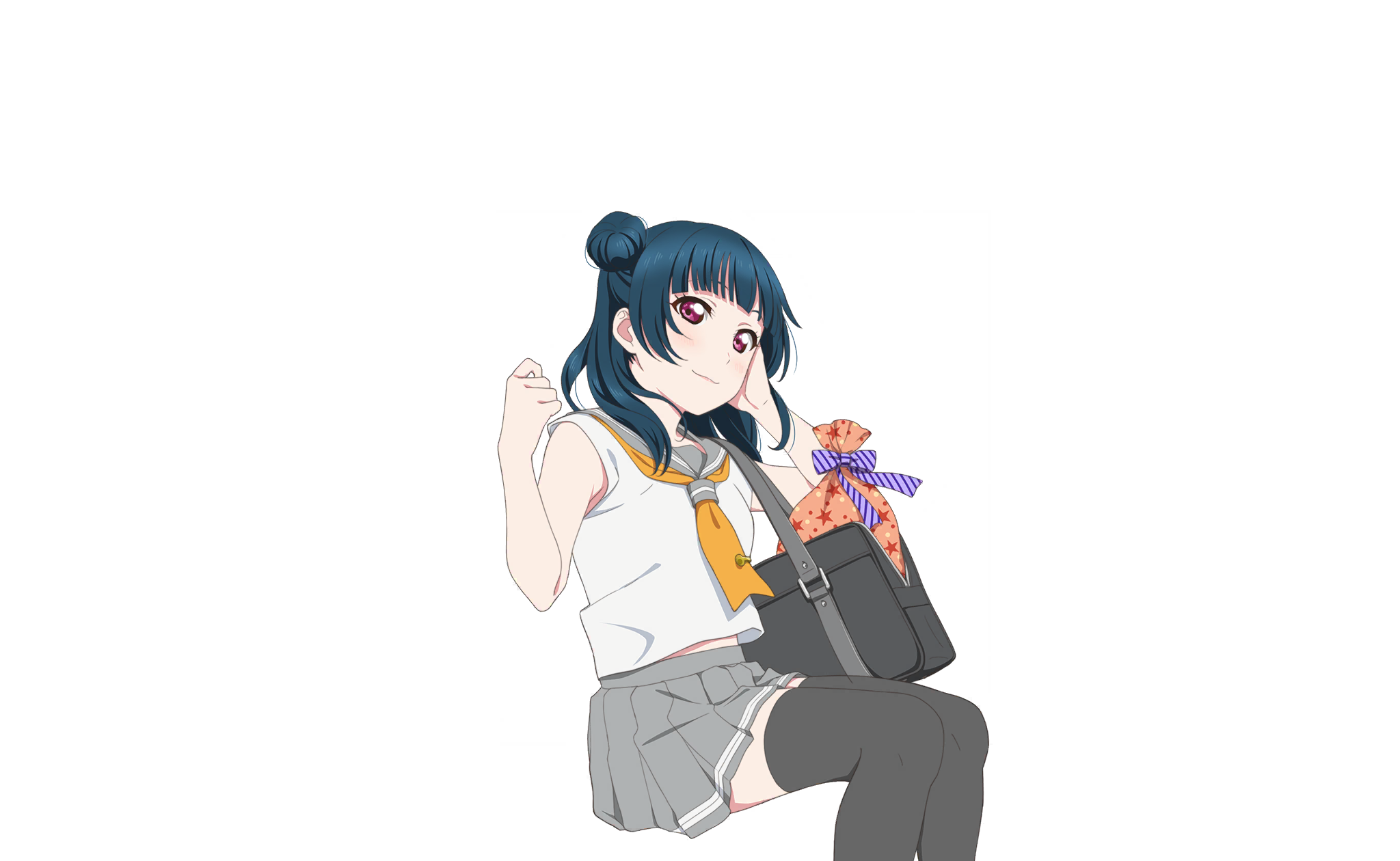 UR Yoshiko Tsushima Smile 「With Gratitude」 | Cards list | SIF2 MIRACLE ...