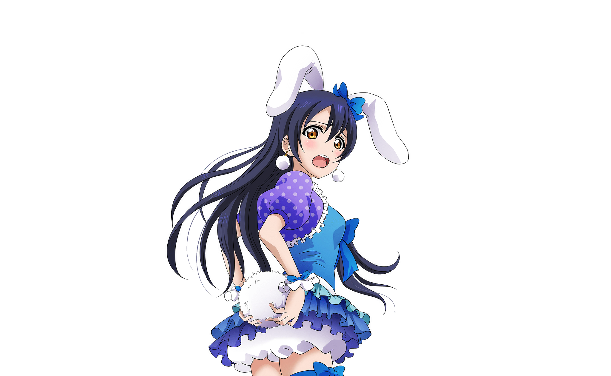 SR Umi Sonoda Cool 「Lucky White Rabbit」 | Cards list | SIF2 MIRACLE ...