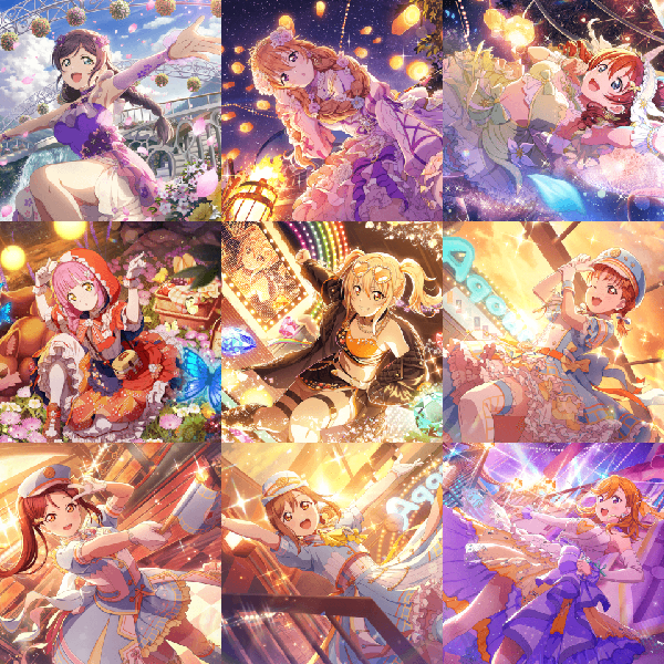Cards list | Cards list | SIF2 MIRACLE LIVE | Games | Idol Story - Love Live!