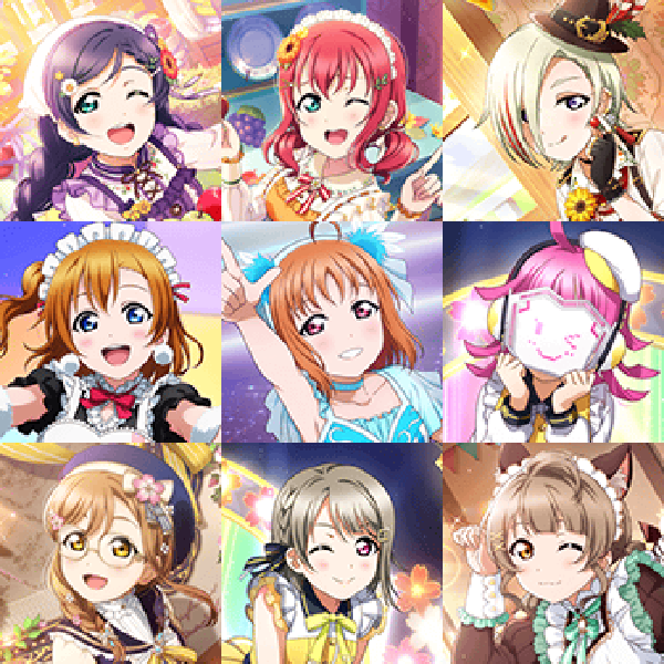 Cards list | Cards list | All Stars | Idol Story - Love Live!