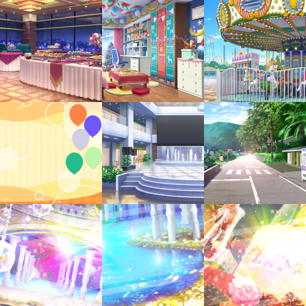 Backgrounds list | Love Live! | Idol Story - Love Live!