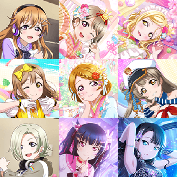 Cards list | Cards list | All Stars | Idol Story - Love Live!