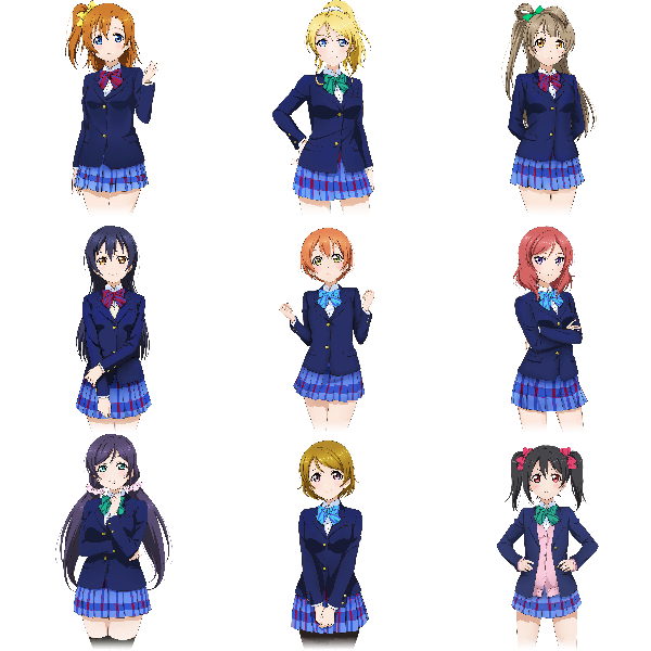 Idols list | Idols list | Love Live! | Idol Story - Love Live!