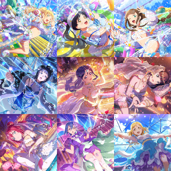 Cards list | Cards list | SIF2 MIRACLE LIVE | Games | Idol Story - Love Live!