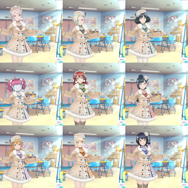 Costumes list | Costumes list | All Stars | Idol Story - Love Live!