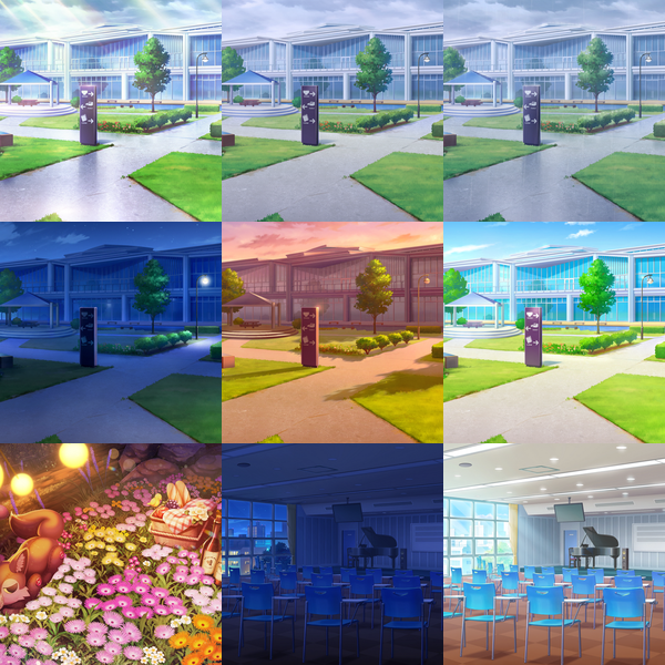 Backgrounds list | Love Live! | Idol Story - Love Live!